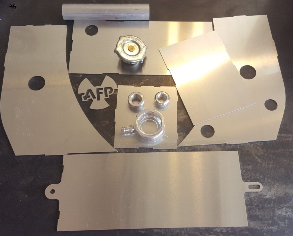 99-06 DIY Aluminum Coolant Tank - Atomic Fabrication