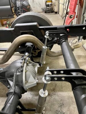 99-18 GM Truck Rear Shock Relocation Kit - Atomic Fabrication