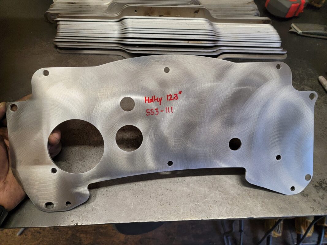 99-06 Aluminum Cluster Bezel Holley EFI 12.3" Pro Dash - Atomic Fabrication