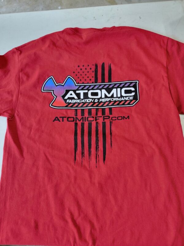 AFP Red T-Shirt - Atomic Fabrication