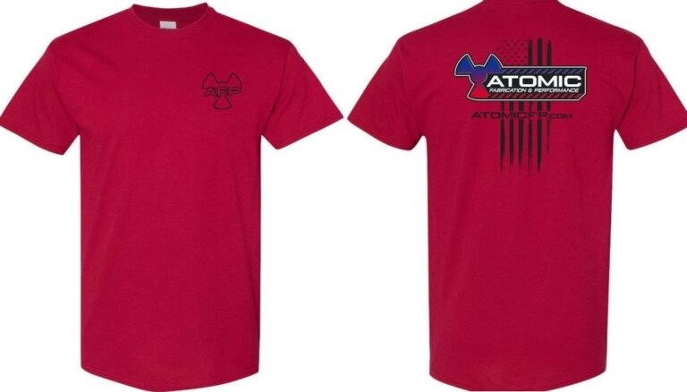 AFP Red T-Shirt - Atomic Fabrication