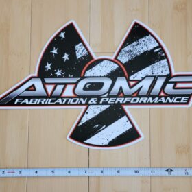 Large AFP Flag Decal - Atomic Fabrication