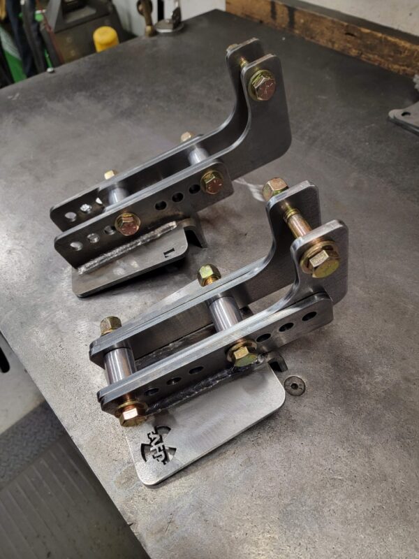 99-06 Weld-On Upper Shock Brackets - Atomic Fabrication