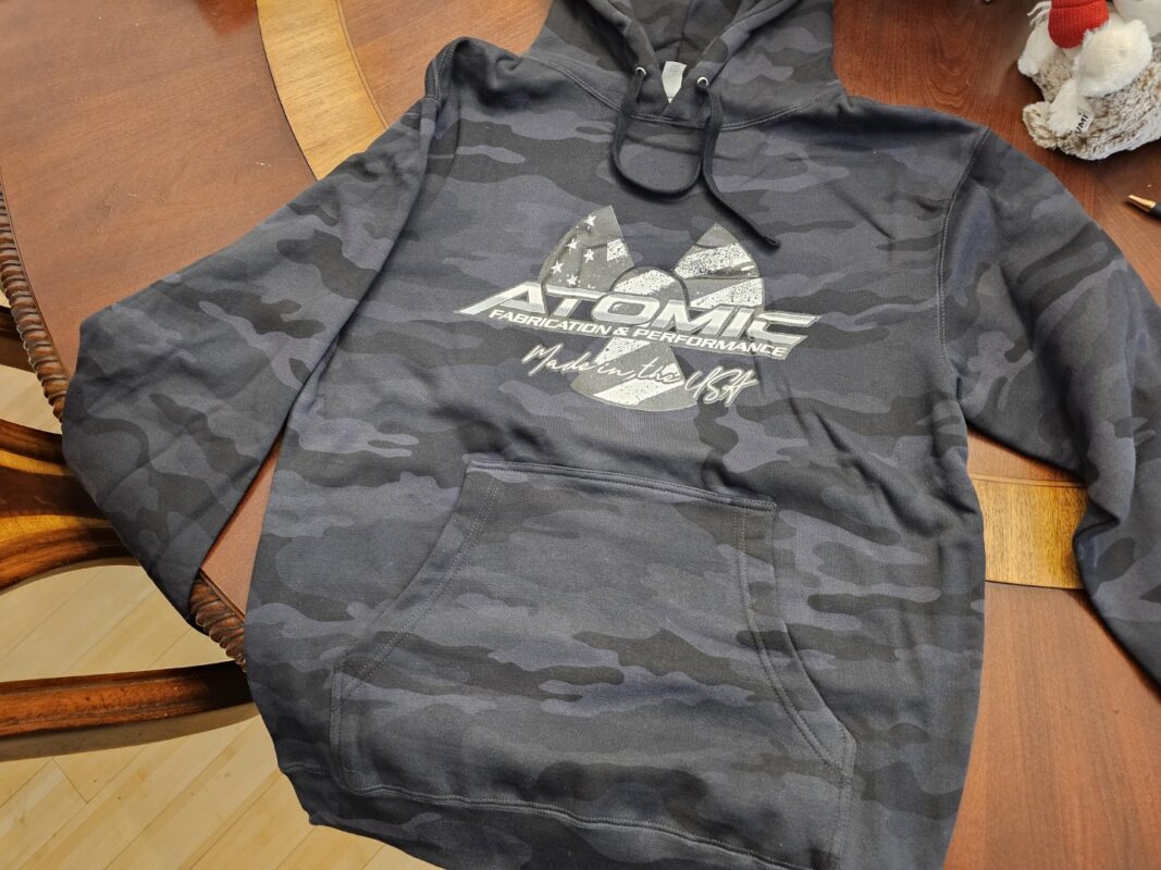 AFP Black Camo Hoodie - Atomic Fabrication
