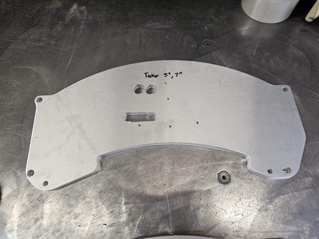 99-06 Aluminum Cluster Bezel for Tinker Electronics Digital Dash ...