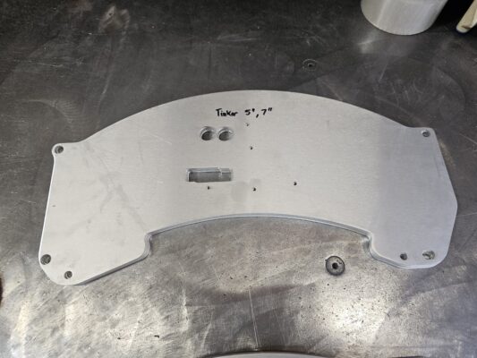 99-06 Aluminum Cluster Bezel for Tinker Electronics Digital Dash ...