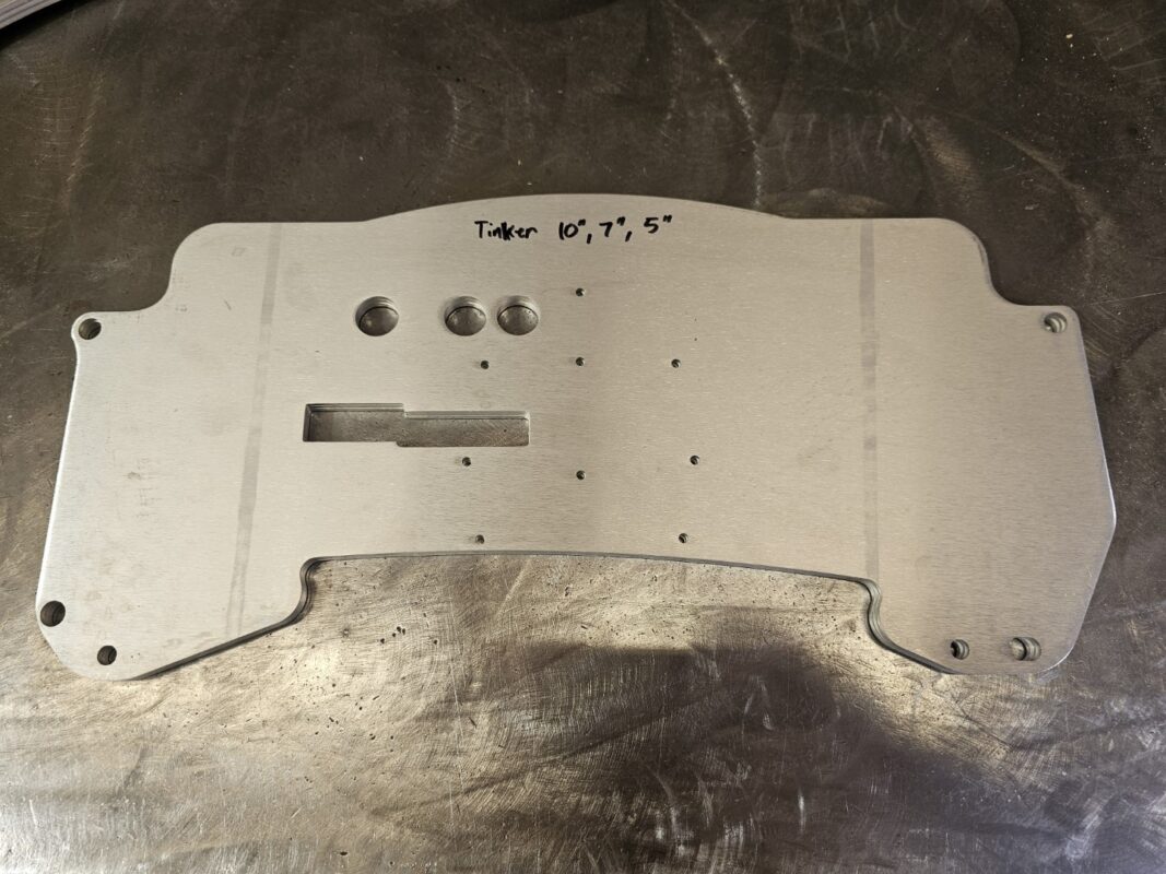 99-06 Aluminum Cluster Bezel for Tinker Electronics Digital Dash ...